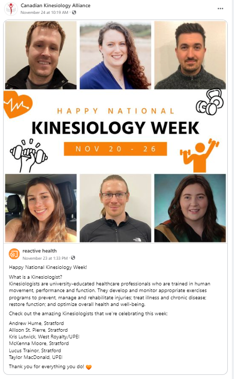 National Kinesiology Week